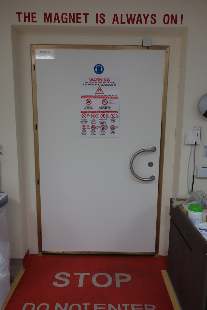 MRI Door Poster – made better using Human Factors Science