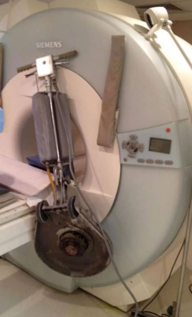 MRI Door Poster – made better using Human Factors Science